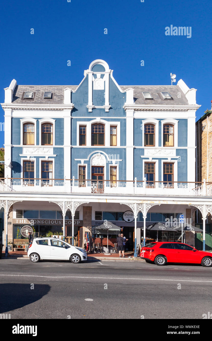 Historic Colonial architecture in the Main St, Simonstown, Cape Town ...