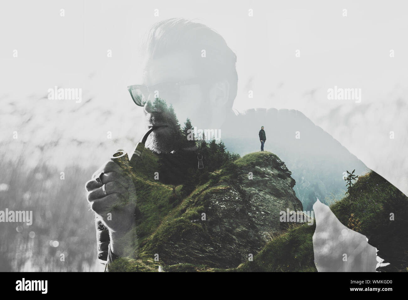 Smoking mountain hi-res stock photography and images - Alamy