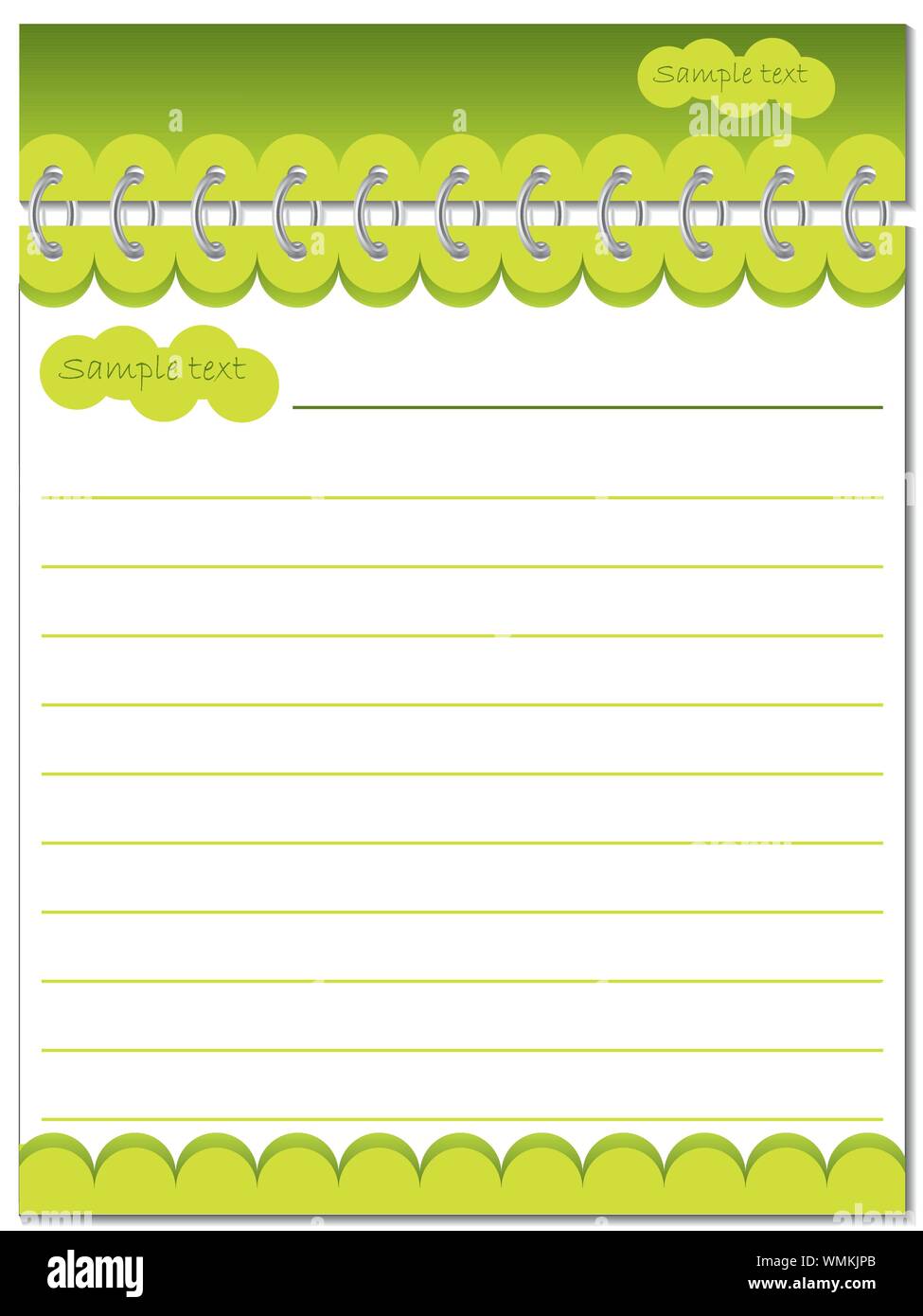 Visual notes Stock Vector Images - Alamy