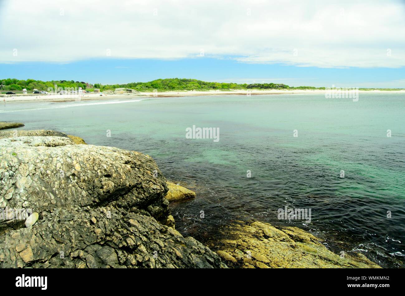 Second Beach near Newport, RI Stock Photo - Alamy