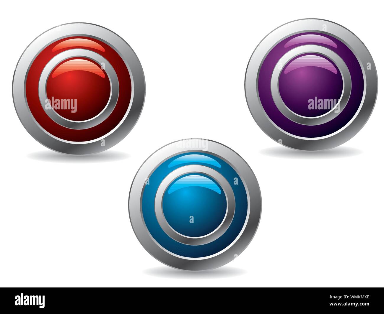 Web button set 2 Stock Vector Image & Art - Alamy