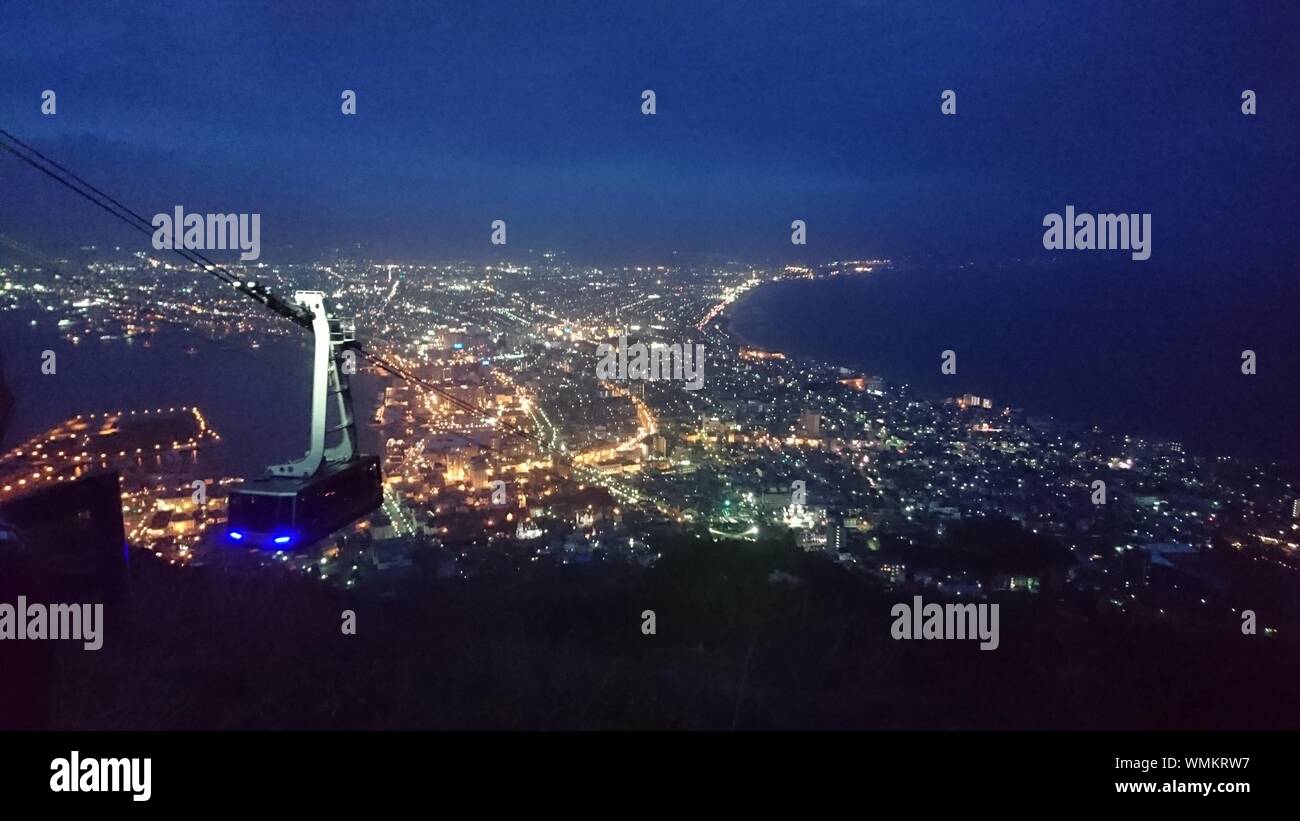 Overhead night hi-res stock photography and images - Alamy