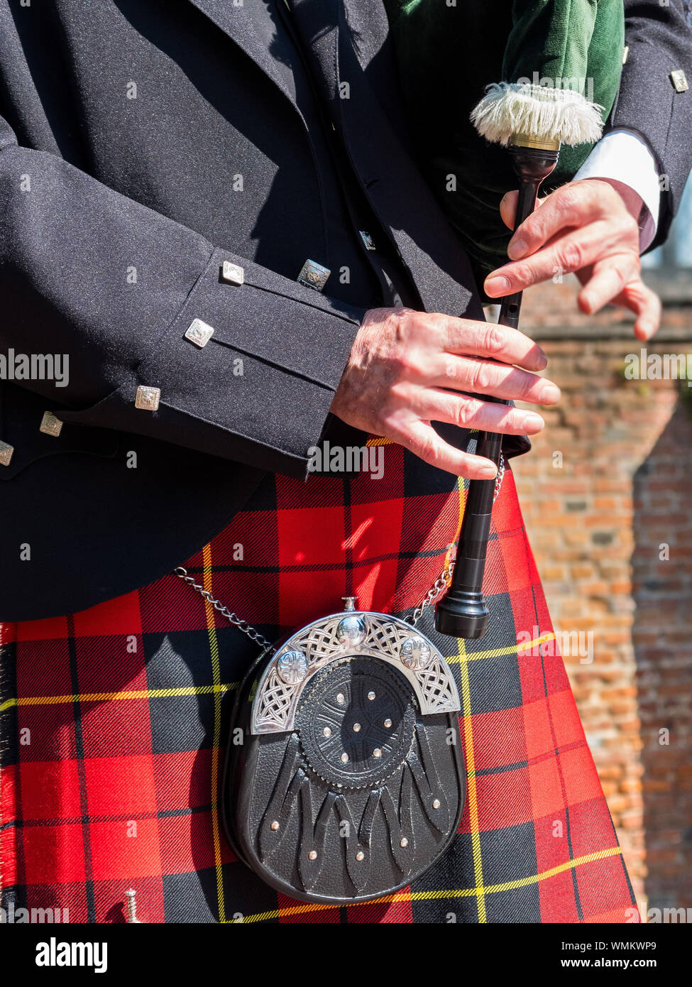 Red bagpipe hi-res stock photography and images - Alamy