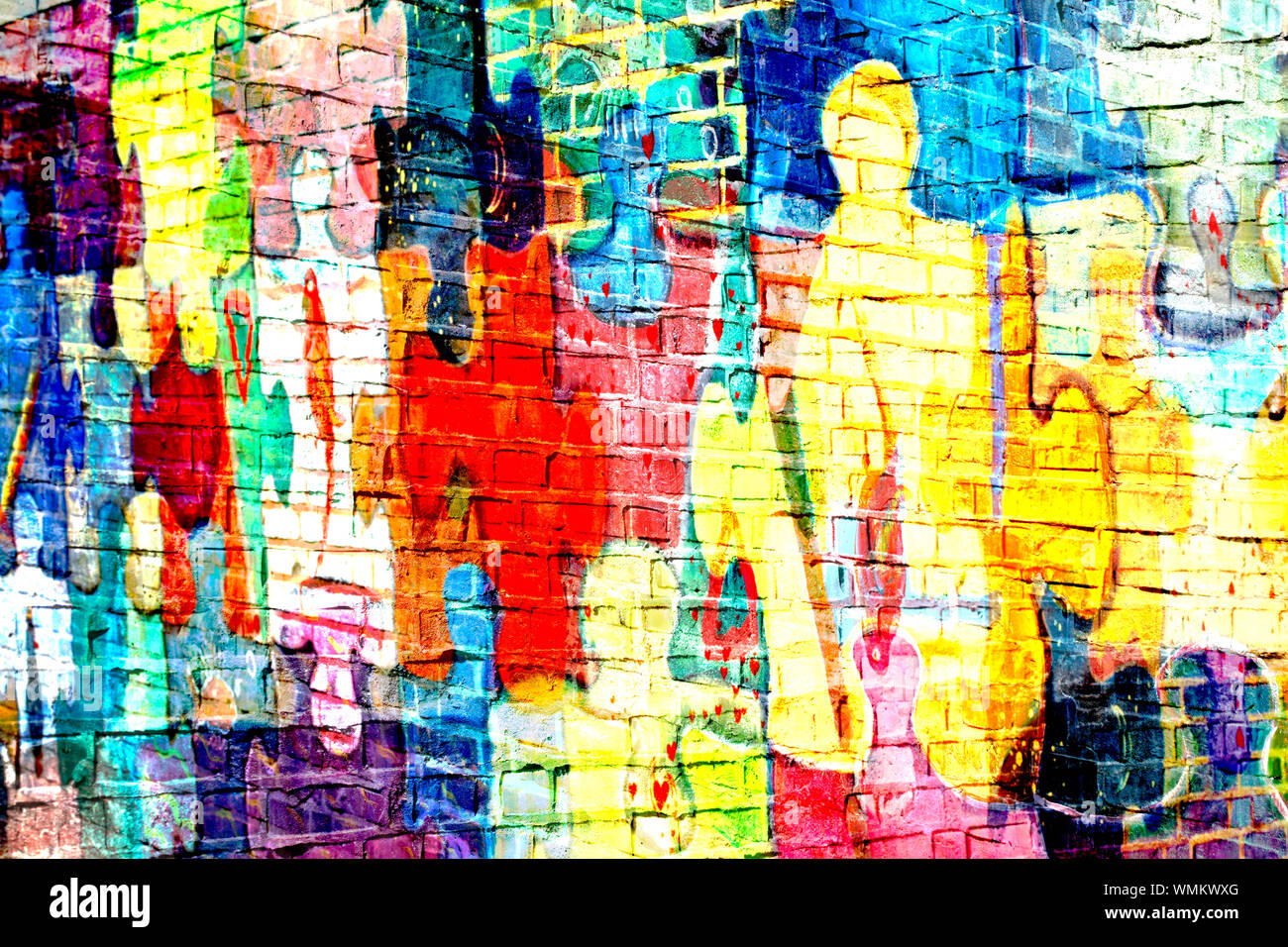 Puzzle abstract, Colorful Brick Wall, Bricks, Background Picture ...
