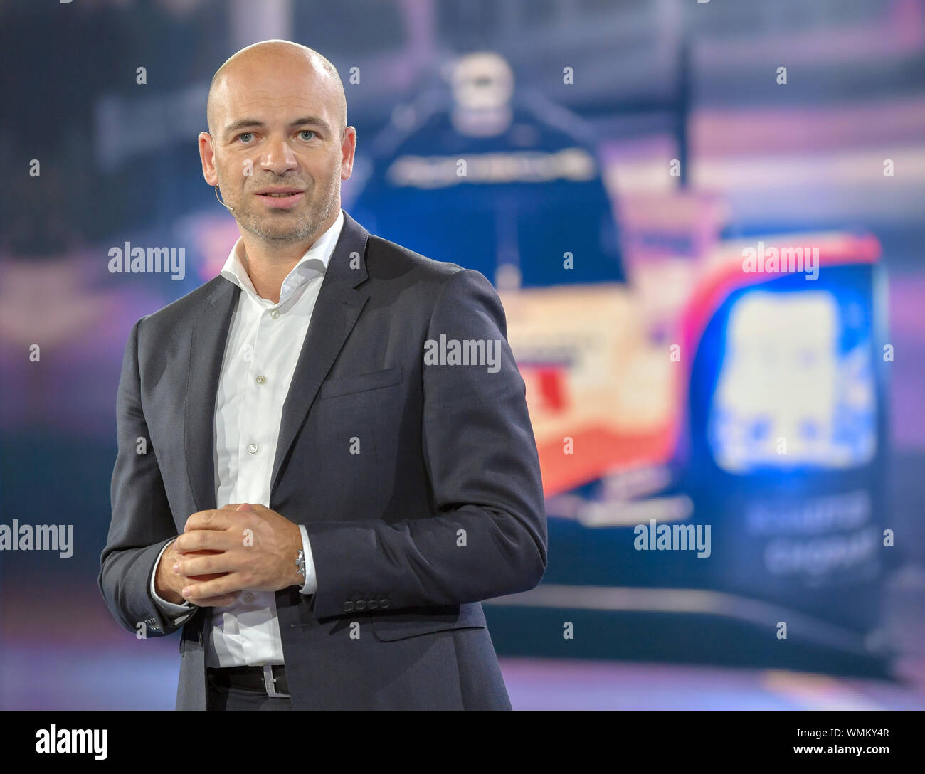 Neuhardenberg, Germany. 04th Sep, 2019. Manfred Harrer, Head of Chassis ...