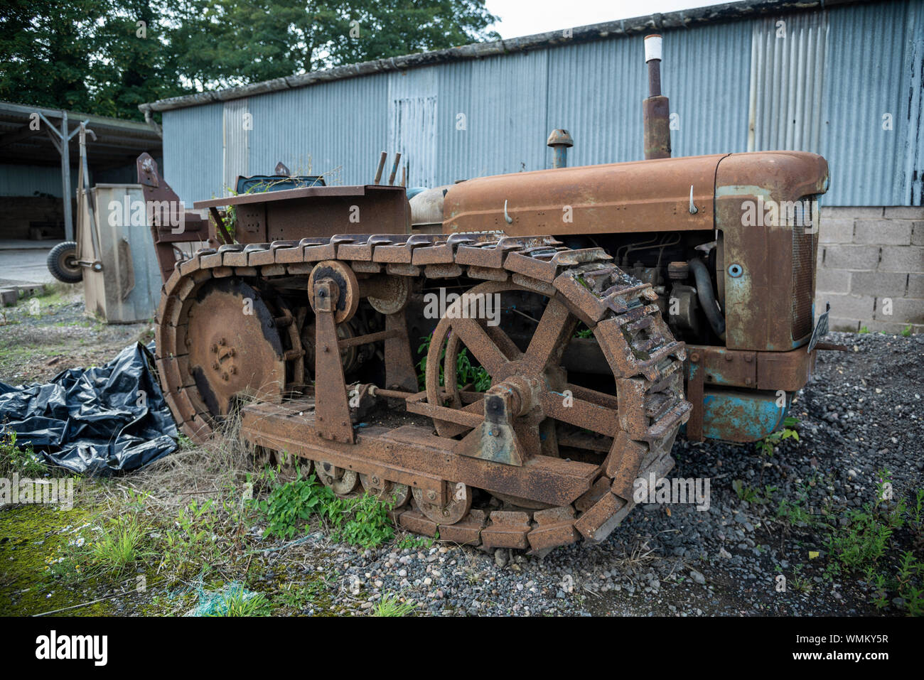 Vintage Fordson Major Tractor UK Stock Photo - Alamy