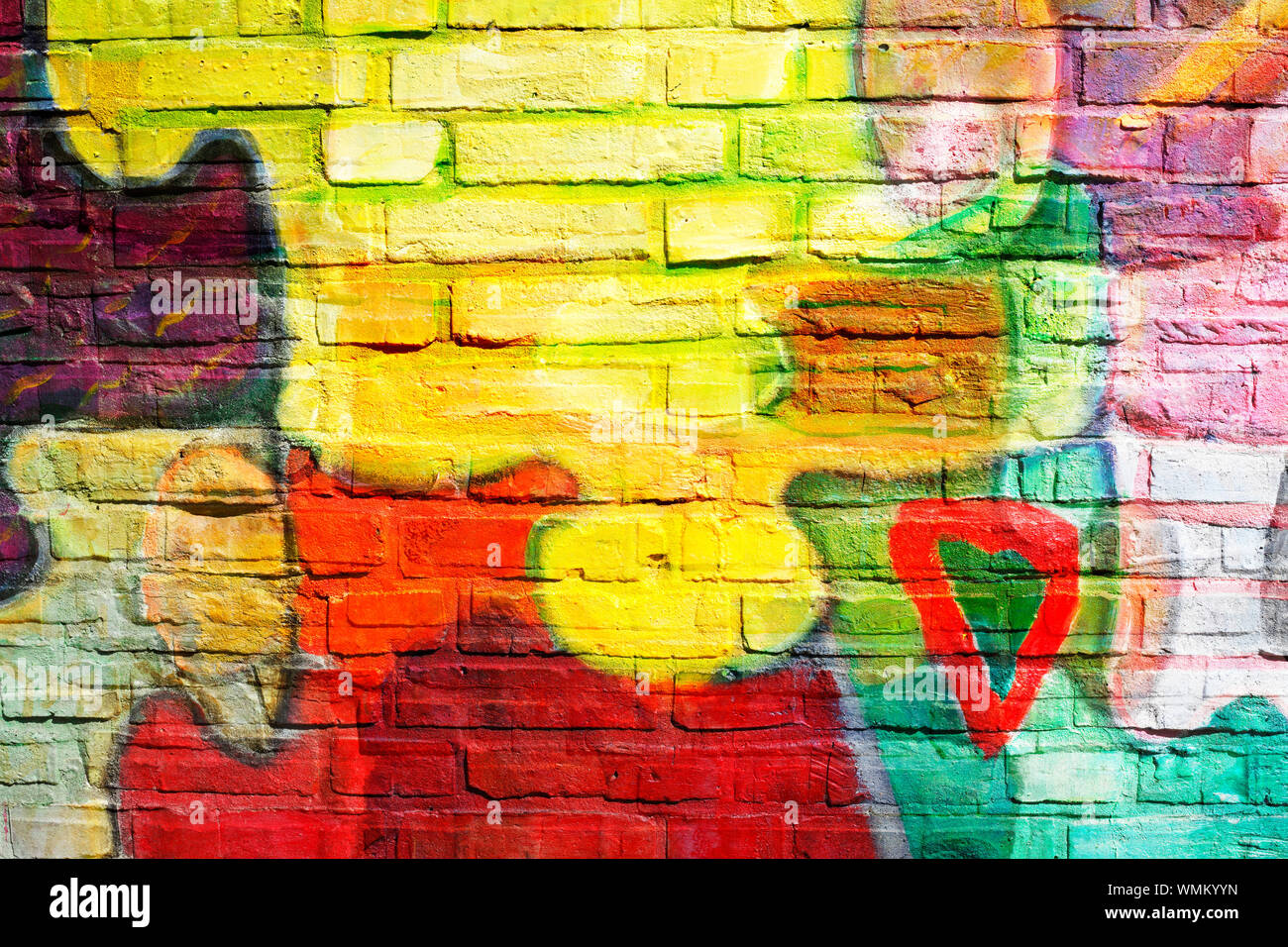Puzzle abstract, Colorful Brick Wall, Bricks, Background Picture ...