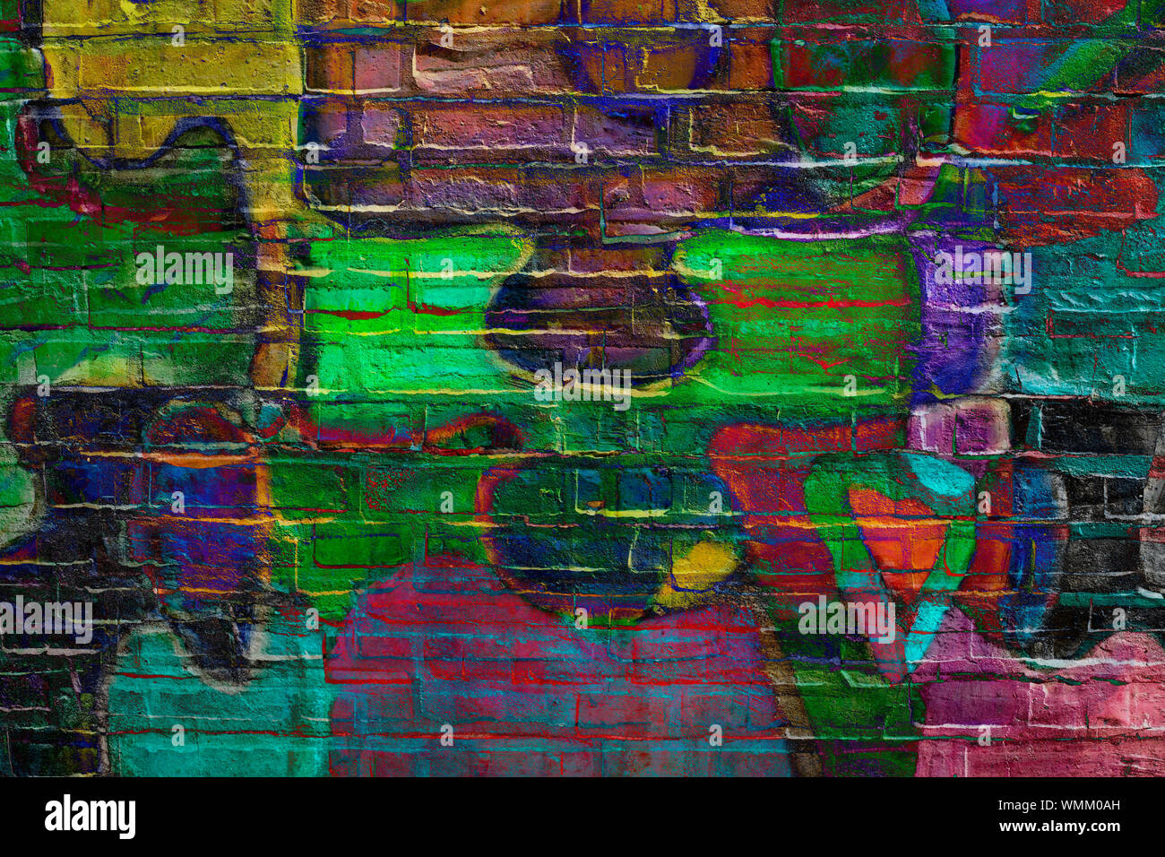 Puzzle abstract, Colorful Brick Wall, Bricks, Background Picture ...
