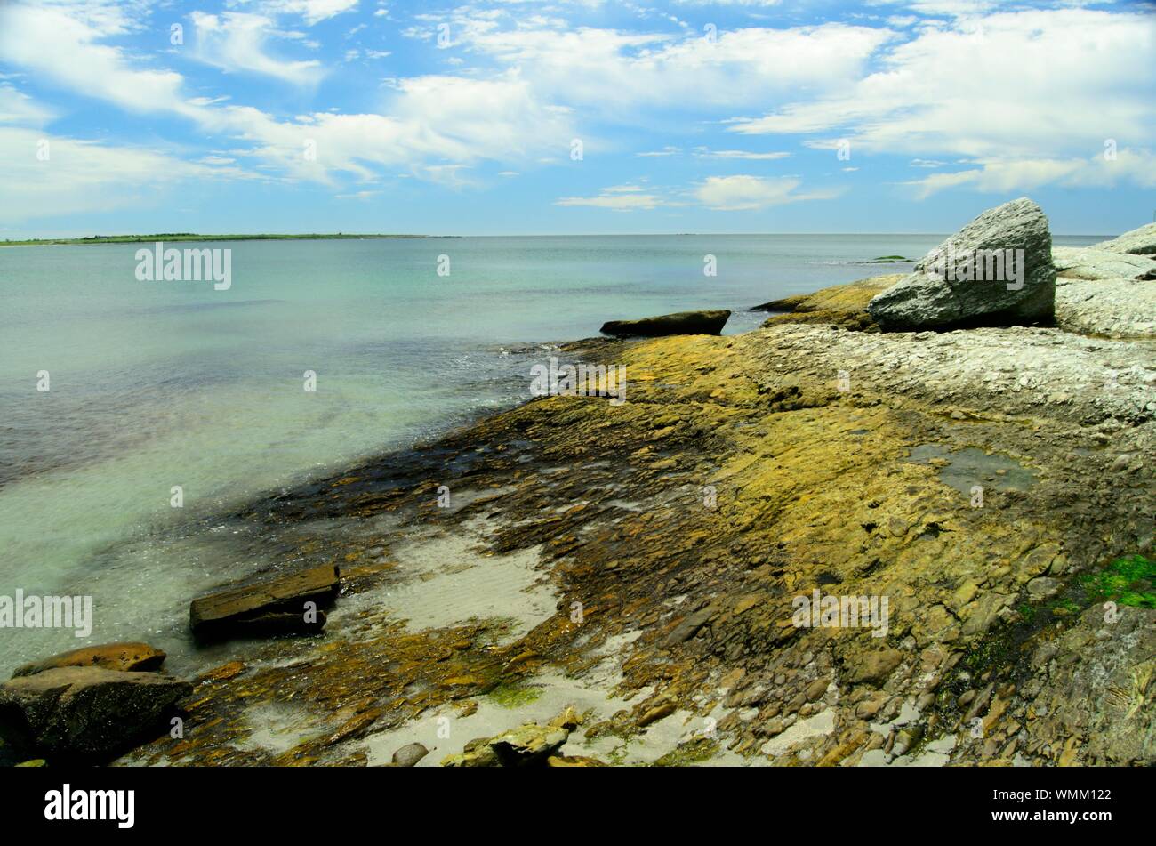 Second Beach near Newport, RI Stock Photo - Alamy