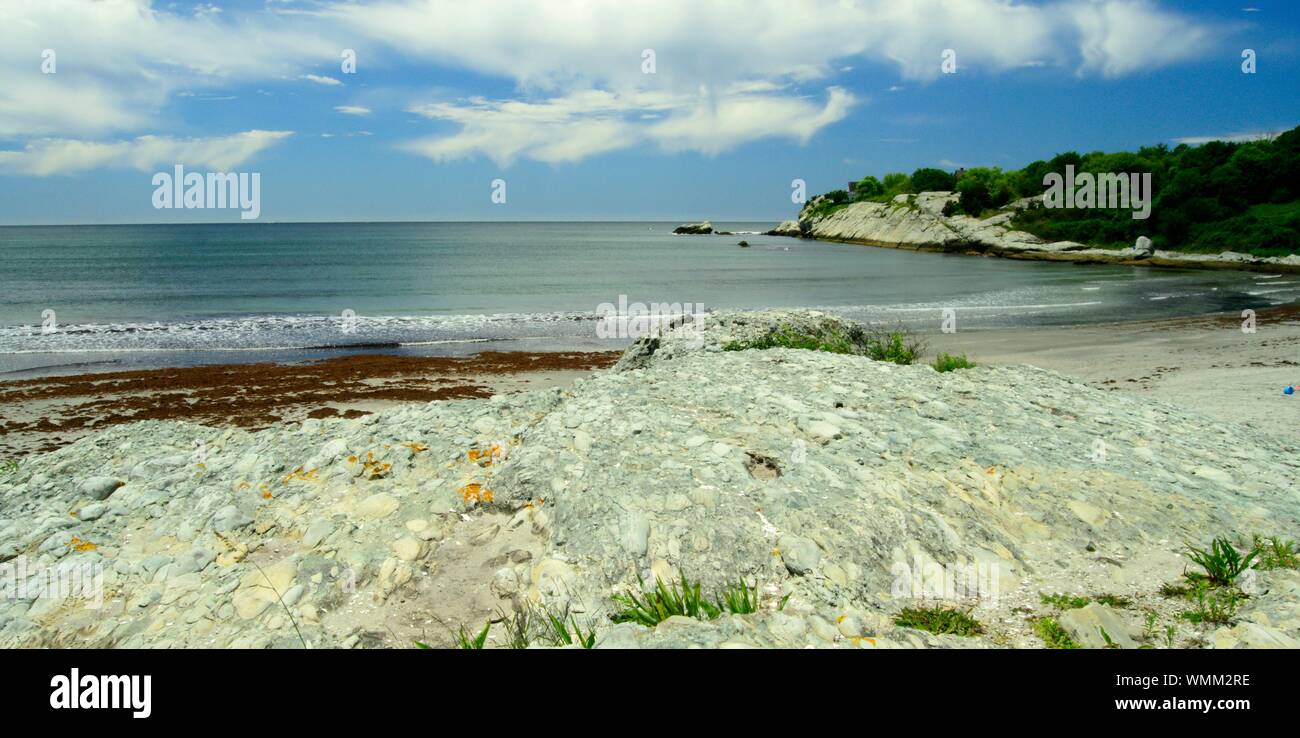 Second Beach near Newport, RI Stock Photo - Alamy