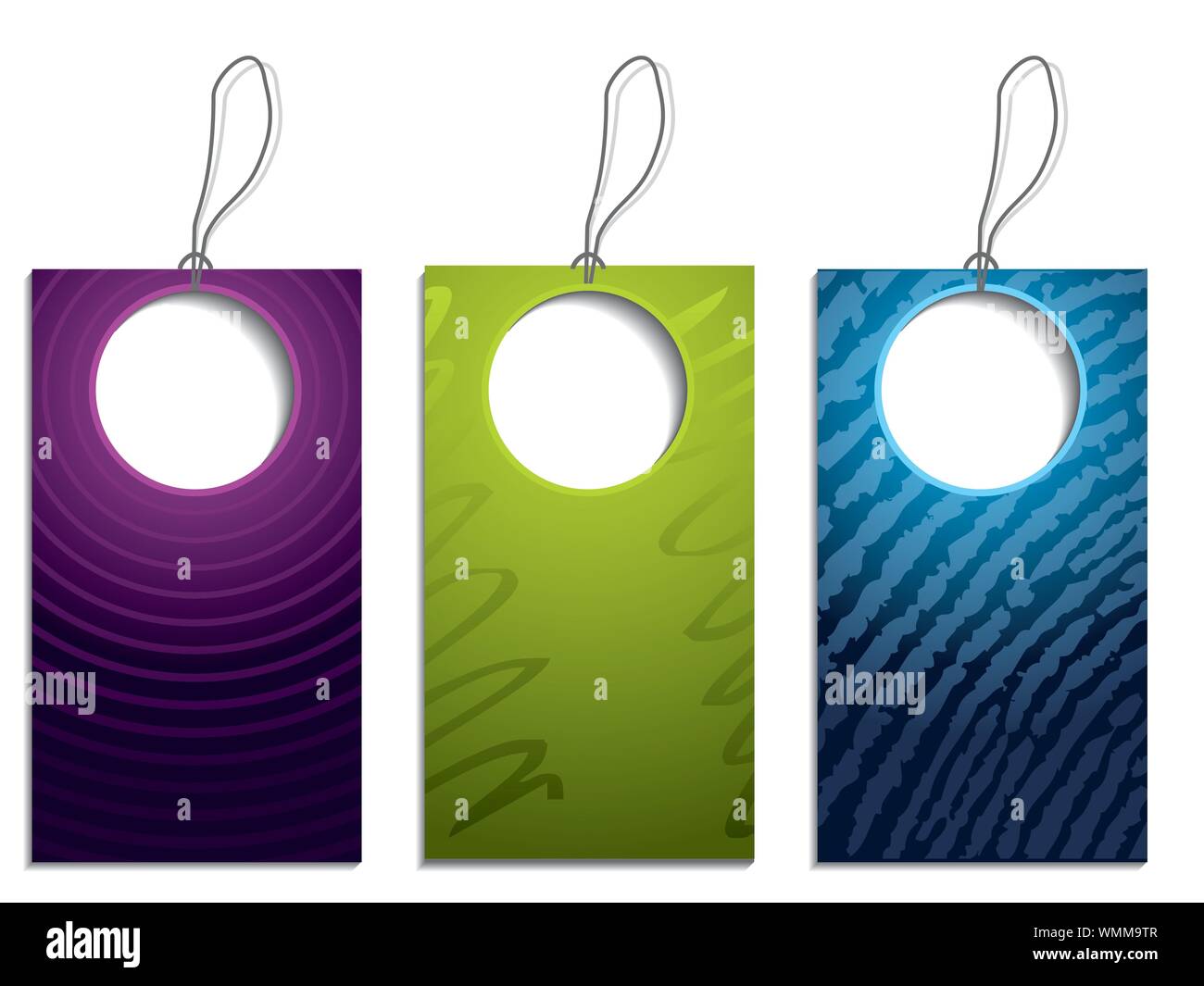 Labels with big holes Stock Vector Image & Art - Alamy