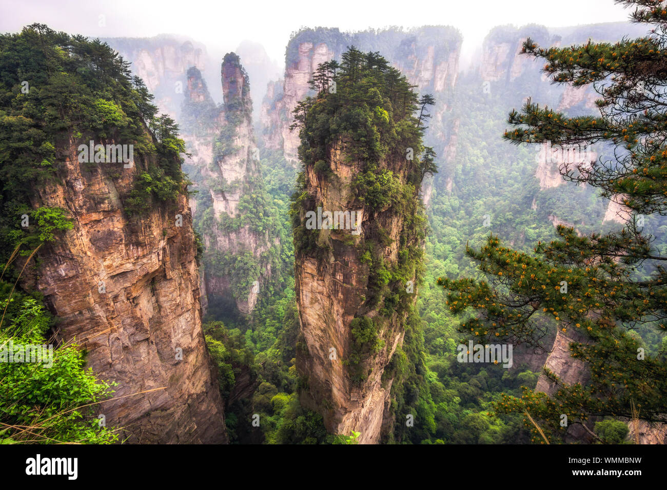 Wulingyuan Scenic Area High Resolution Stock Photography and Images - Alamy