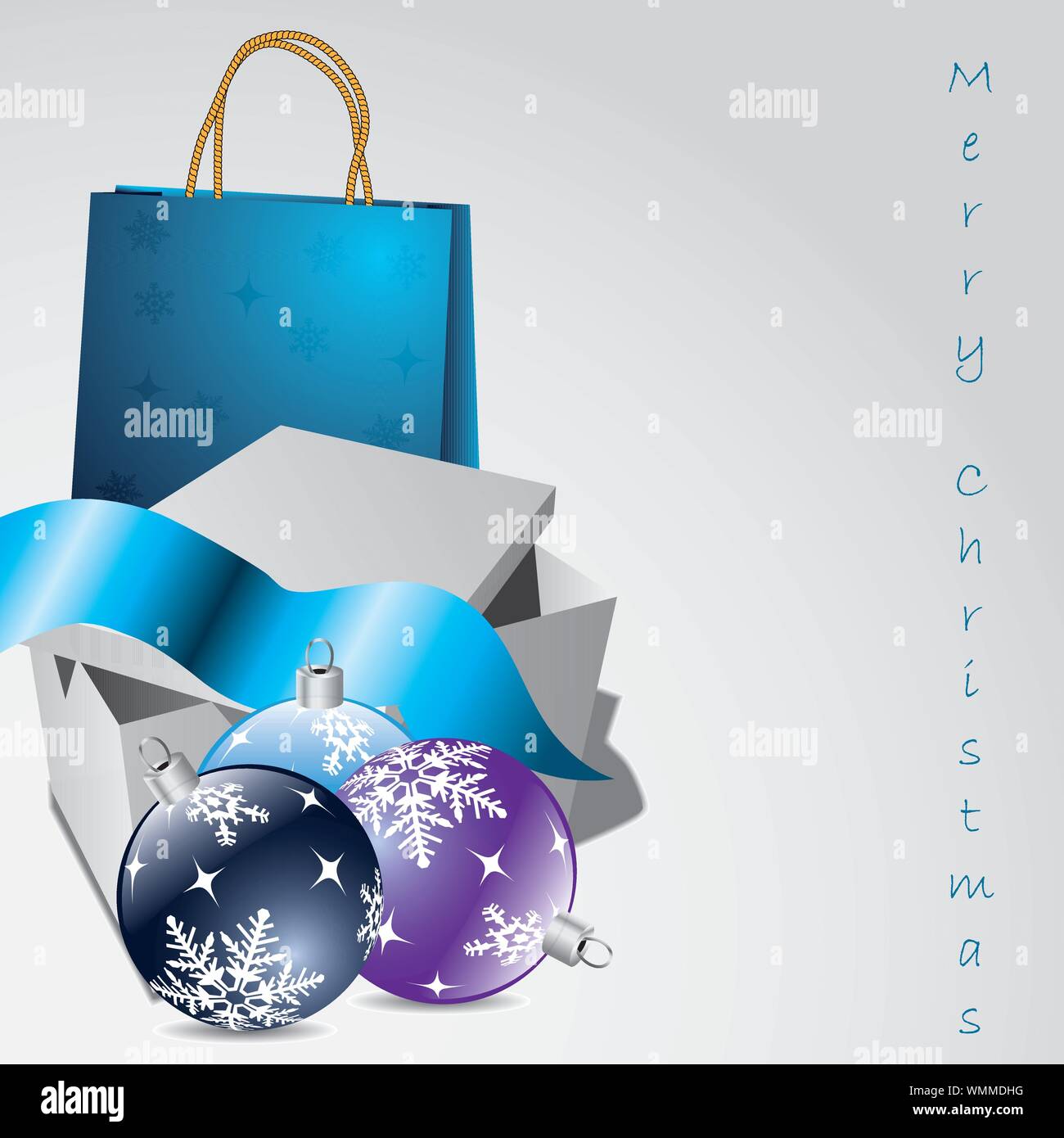 Christmas storage box Stock Vector Images - Alamy