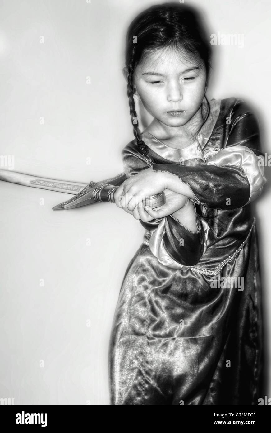 Girl With Sword High Resolution Stock Photography and Images - Alamy