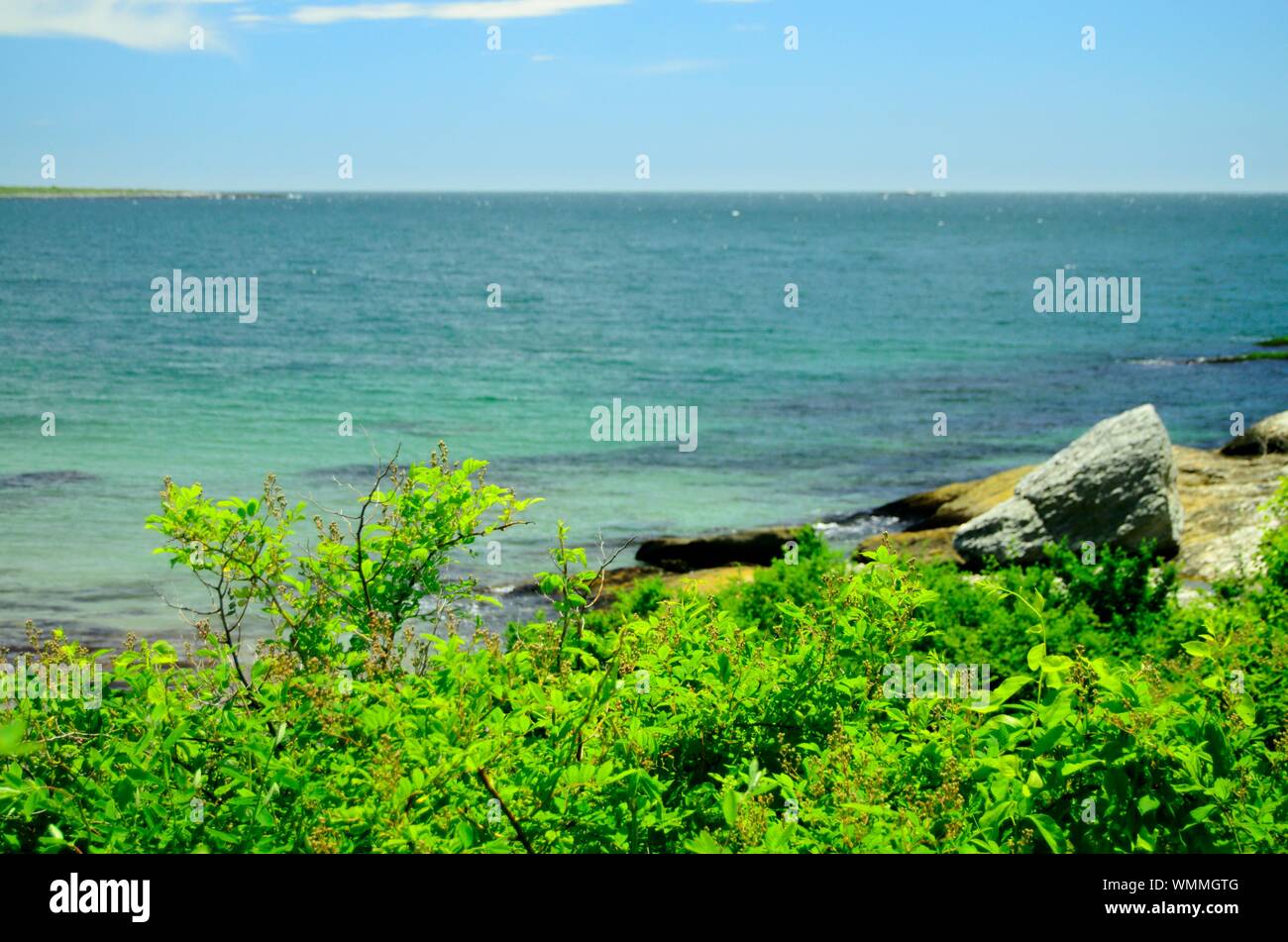 Second Beach near Newport, RI Stock Photo - Alamy