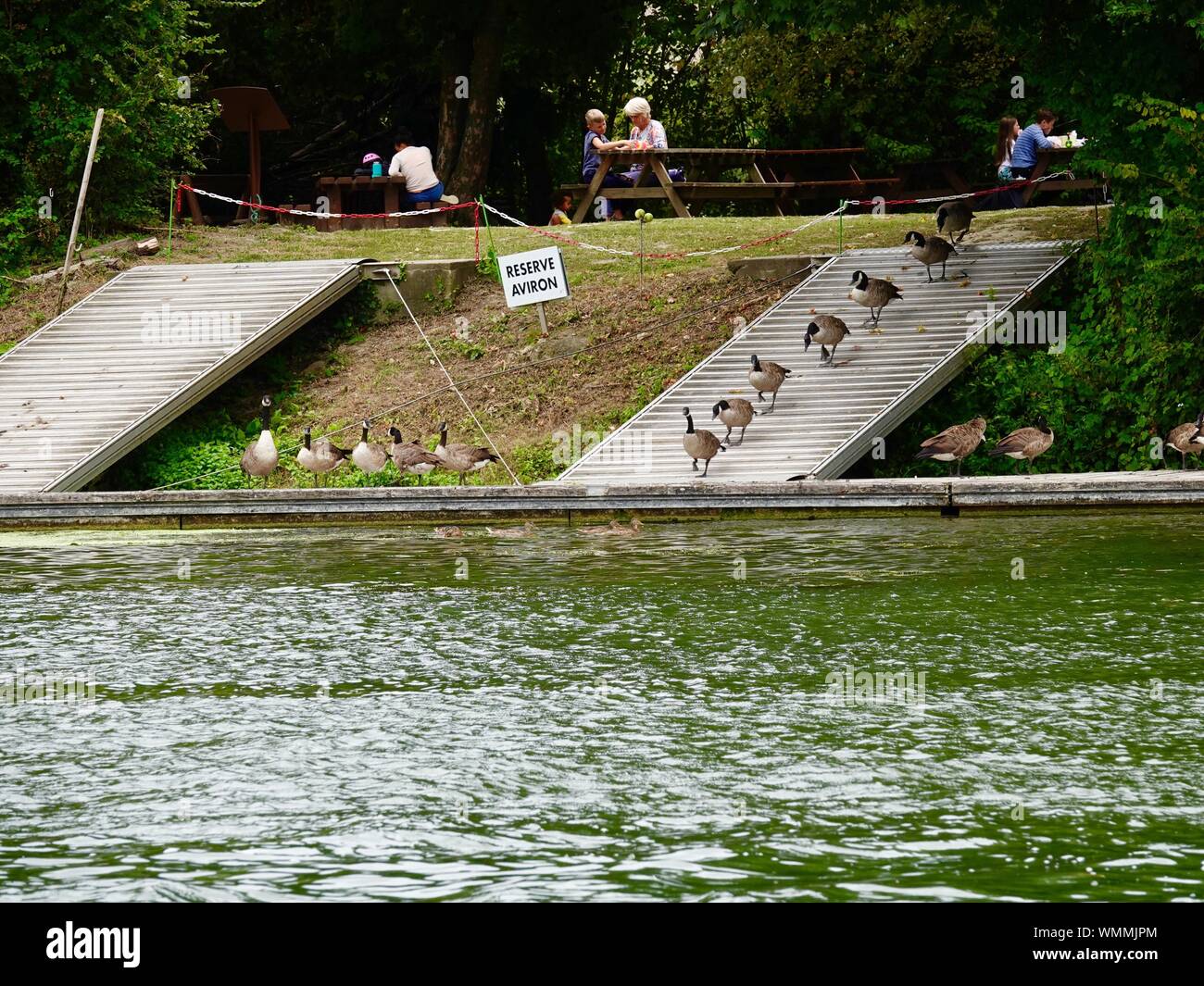 Walking single file hi-res stock photography and images - Alamy