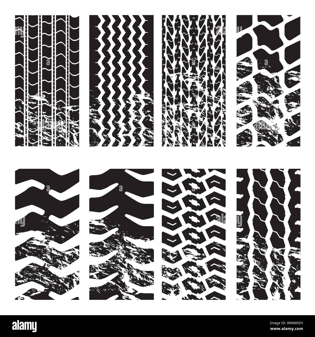 Truck Tire Tracks Clip Art