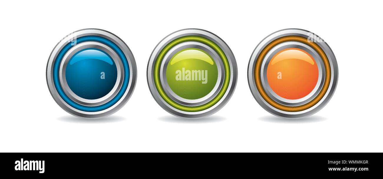 Cool buttons for the web Stock Vector Image & Art - Alamy