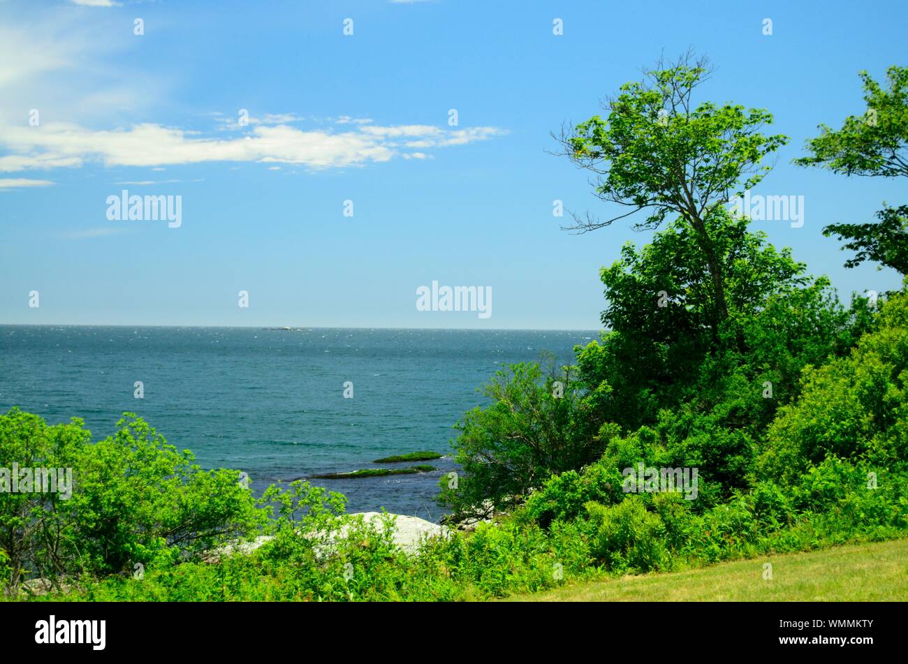 Second Beach near Newport, RI Stock Photo - Alamy