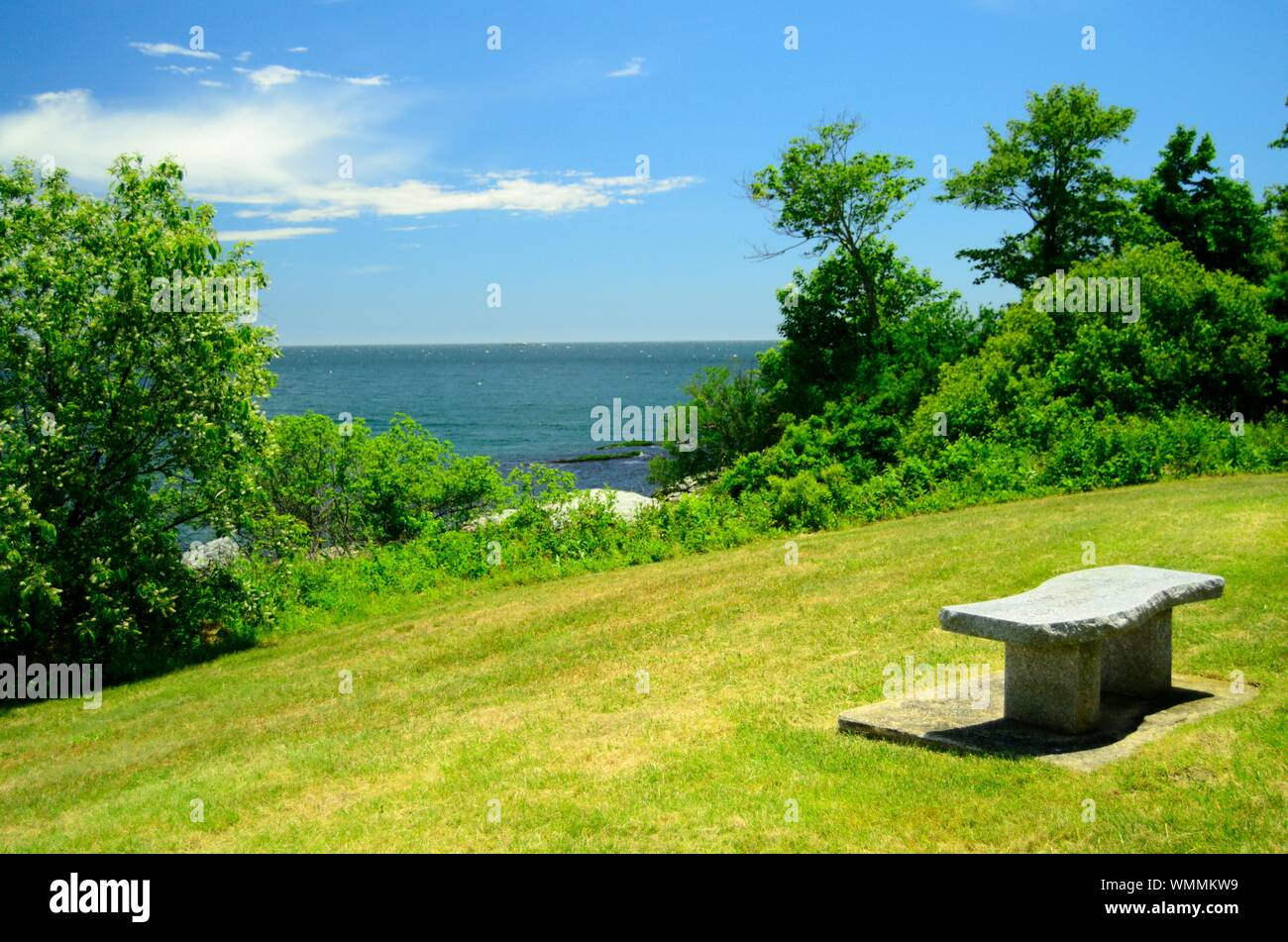 Second Beach near Newport, RI Stock Photo - Alamy