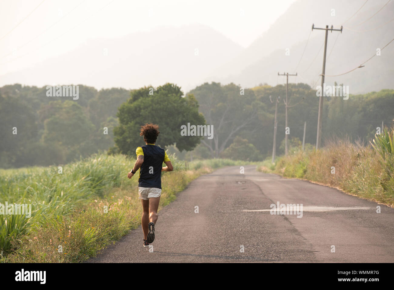 One runner hi-res stock photography and images - Alamy