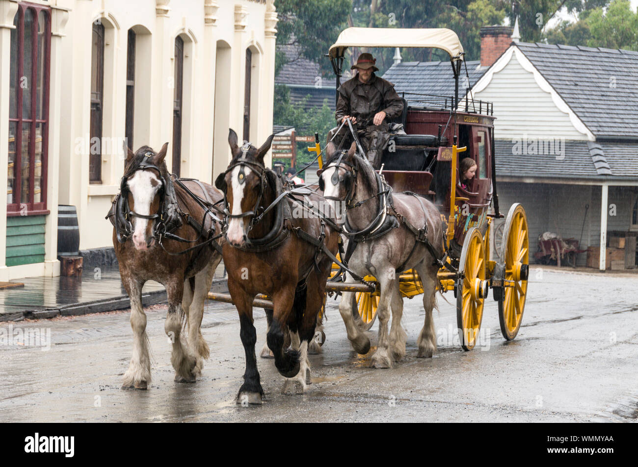 Victorian stage coach hi-res stock photography and images - Alamy