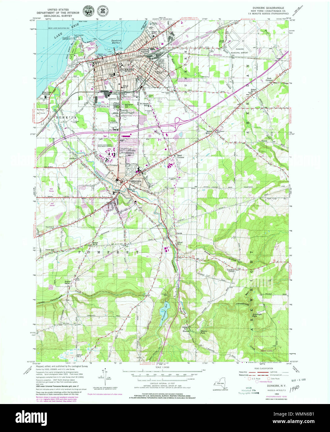 New York NY Dunkirk 137930 1954 24000 Restoration Stock Photo - Alamy