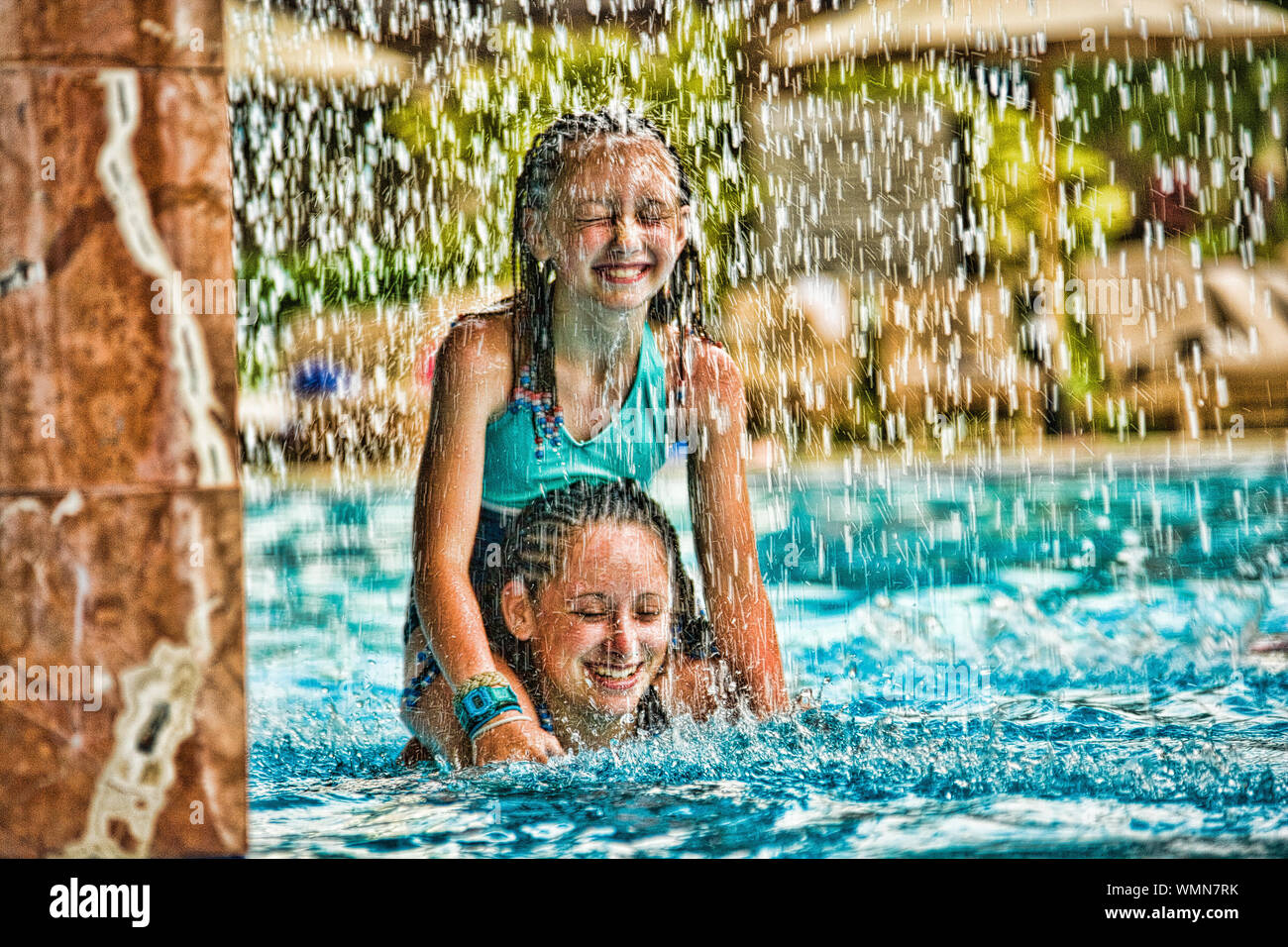 Piggy Back Pool High Resolution Stock Photography and Images - Alamy