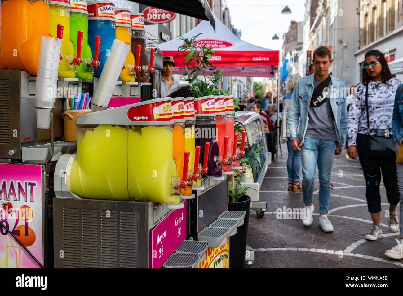 Lille,FRANCE-September 01,2019: Great Lille Braderie (Braderie de Lille ...