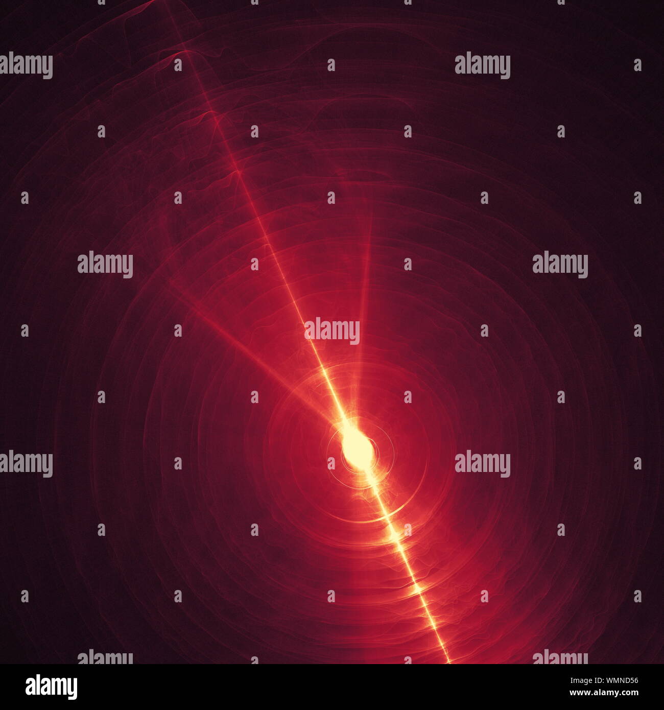 glowing red curved lines over dark Abstract Background space universe ...