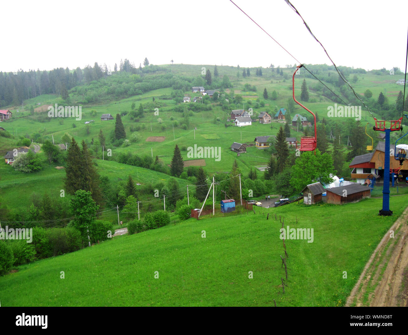 High angle shot grassland hi-res stock photography and images - Alamy
