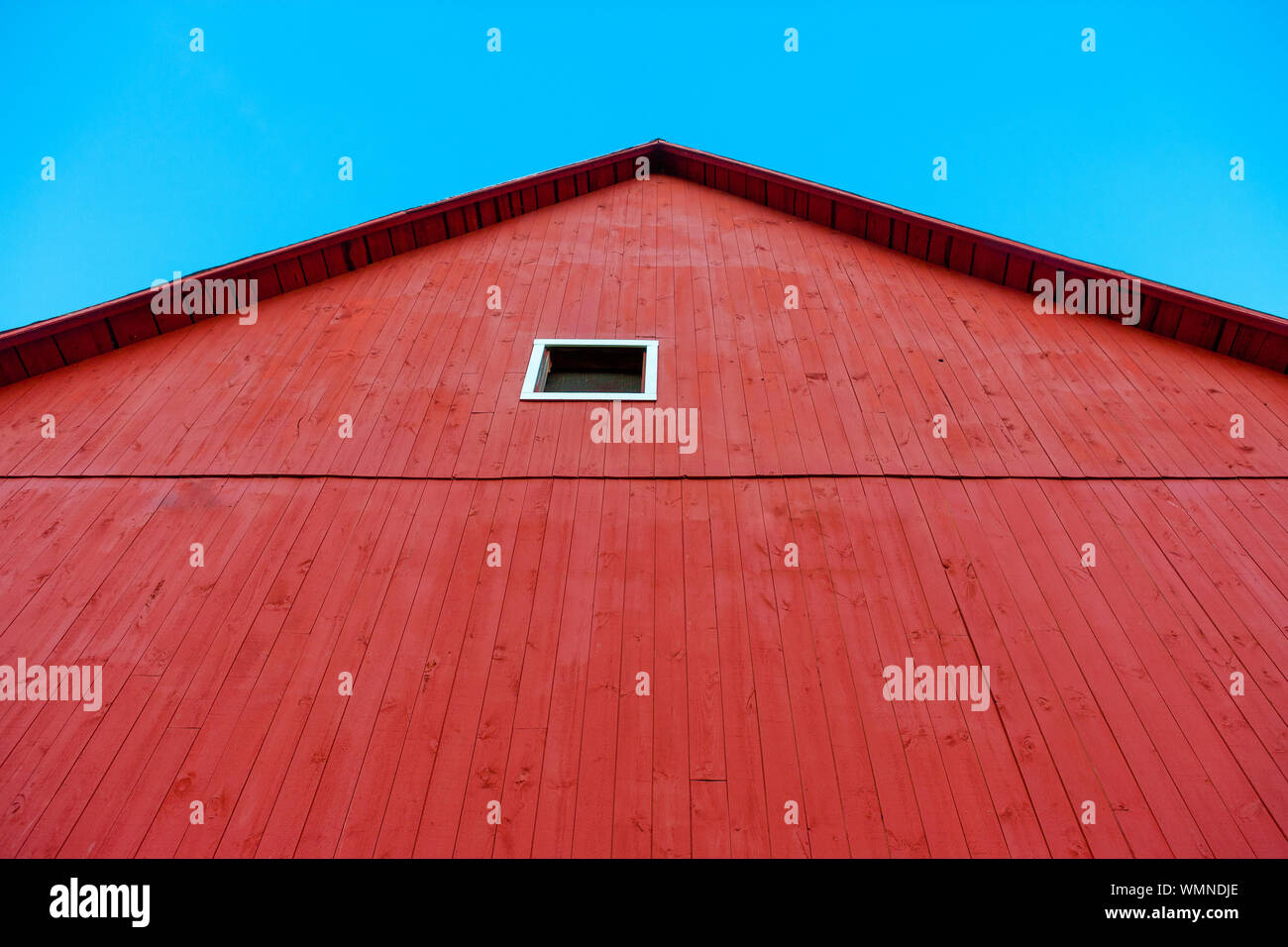 Red barn, Stowe, Vermont, USA Stock Photo - Alamy