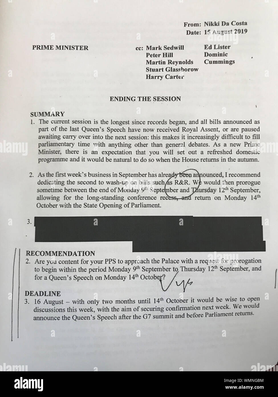 Redacted documents hi-res stock photography and images - Alamy