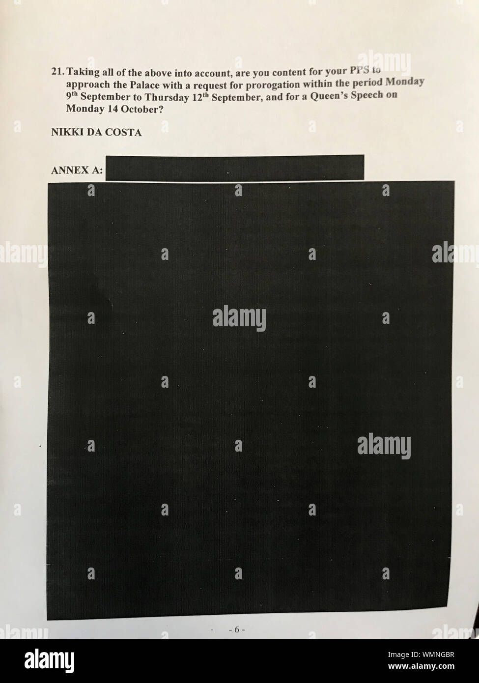 Blacked out documents hi-res stock photography and images - Alamy