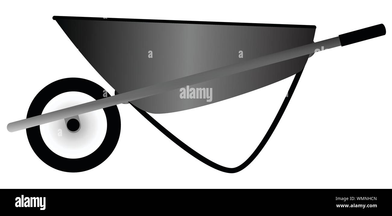 Wheelbarrow drawing hi-res stock photography and images - Alamy