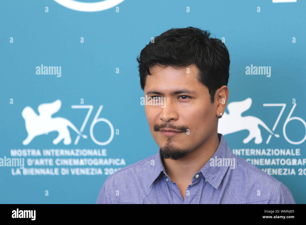 Italy, Lido di Venezia, September 5, 2019 : The mexican actor Harold ...