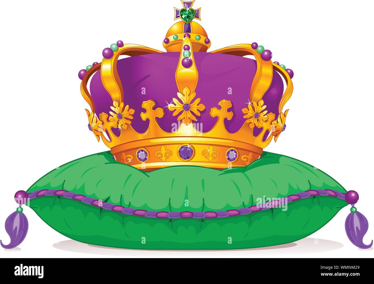 Mardi Gras crown Stock Vector Image & Art - Alamy