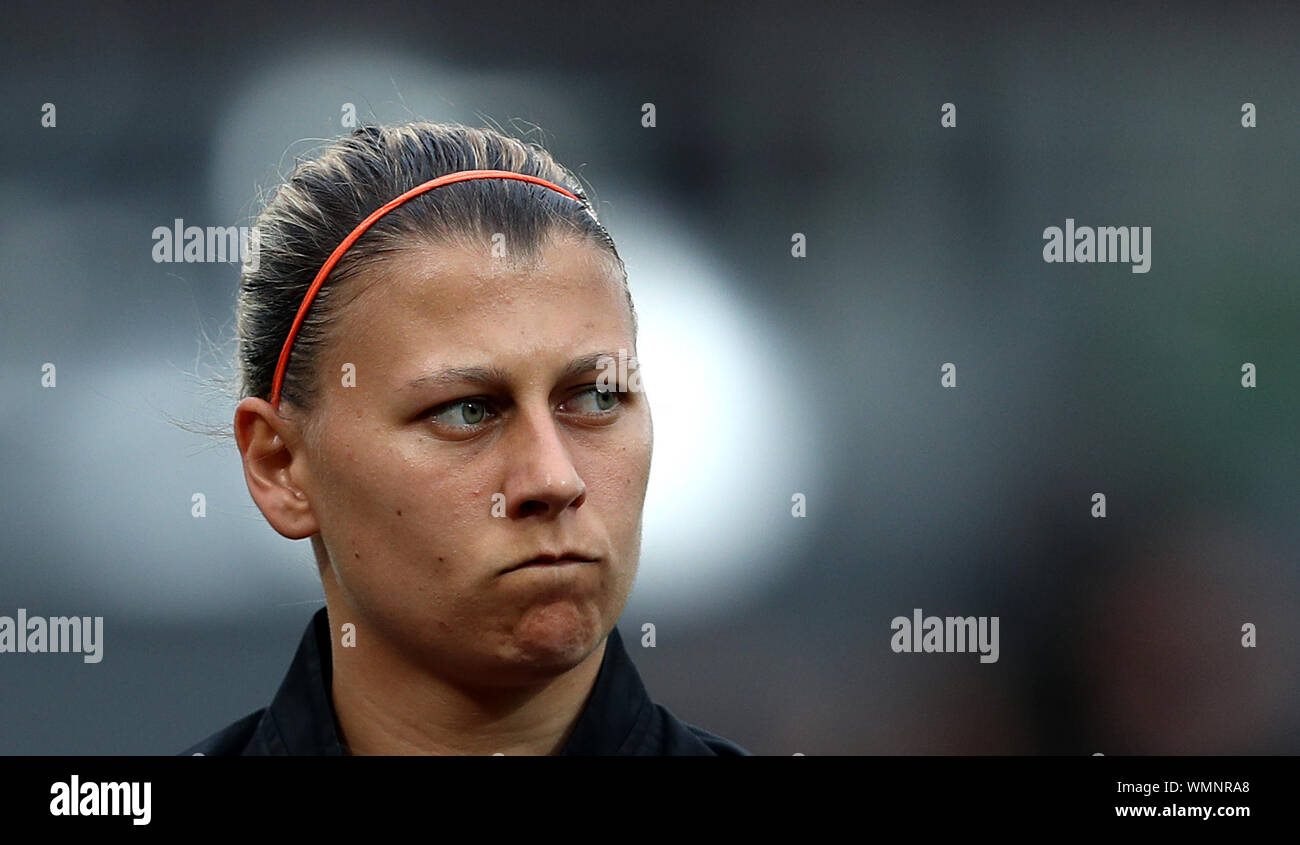 Wales' Emma Jones during the UEFA Women's Euro 2021 Qualifying Group C ...