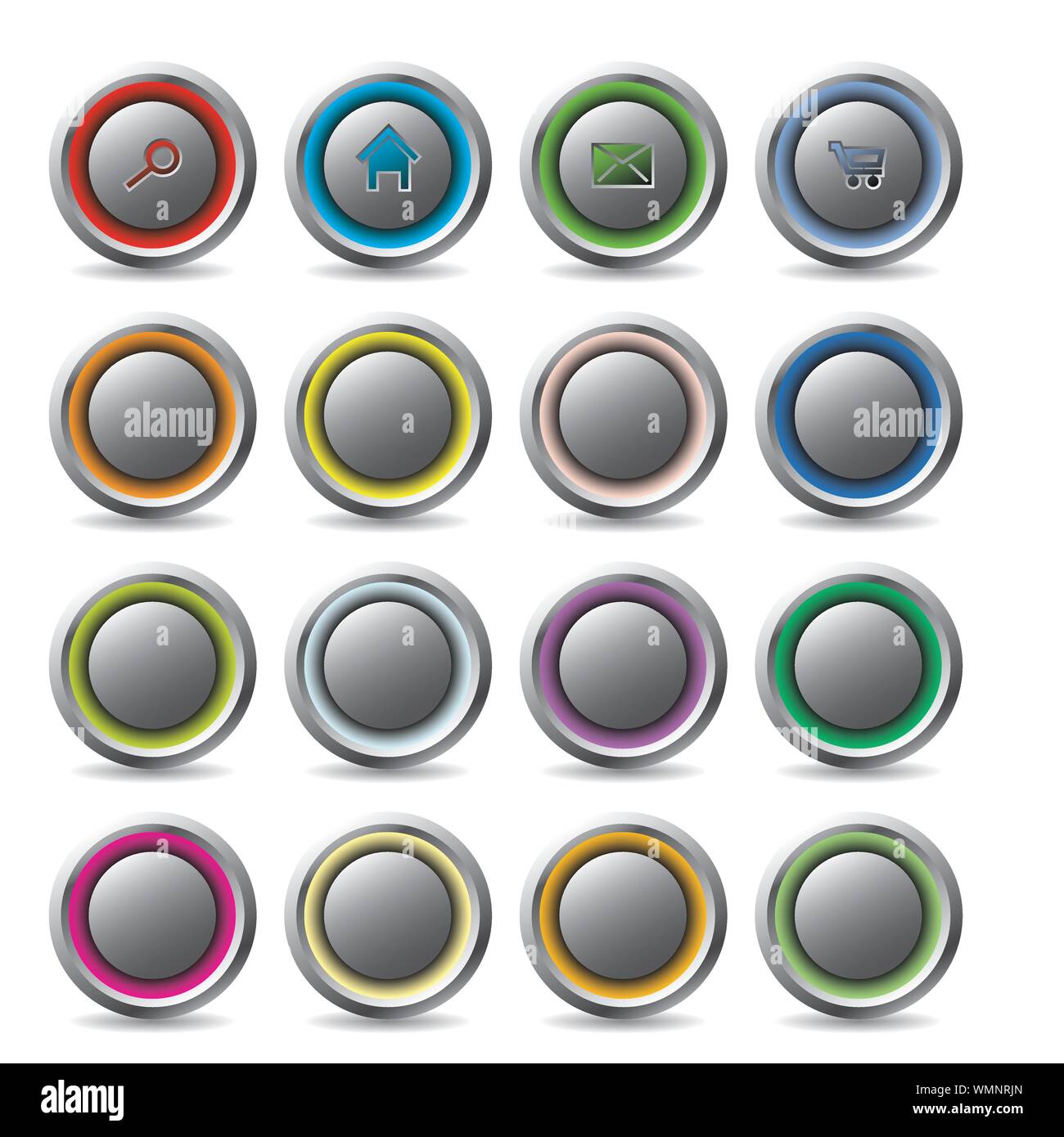 Customizable icons Cut Out Stock Images & Pictures - Alamy