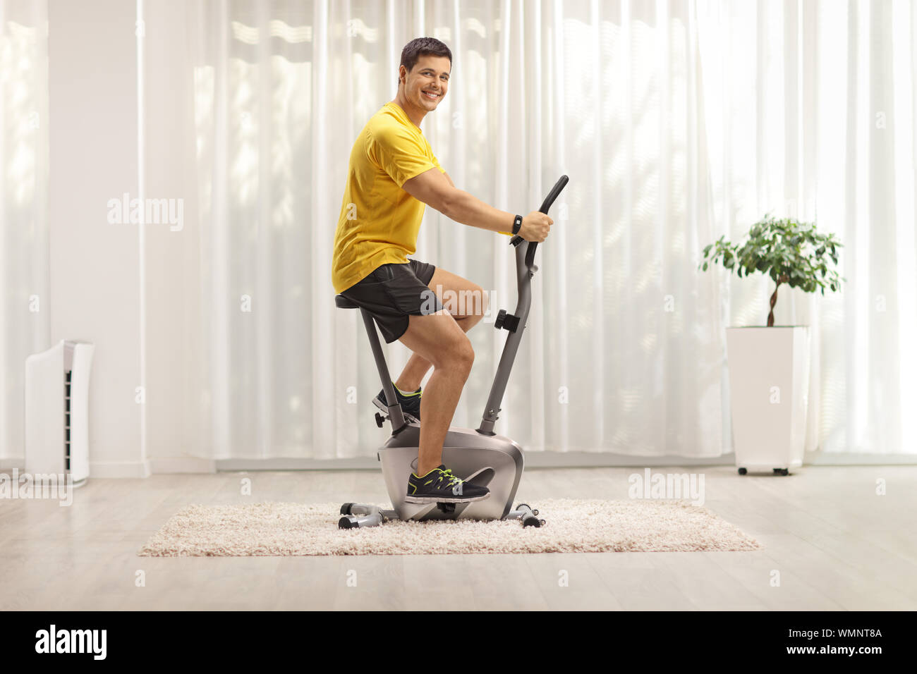 Man bike carpet hi-res stock photography and images - Alamy
