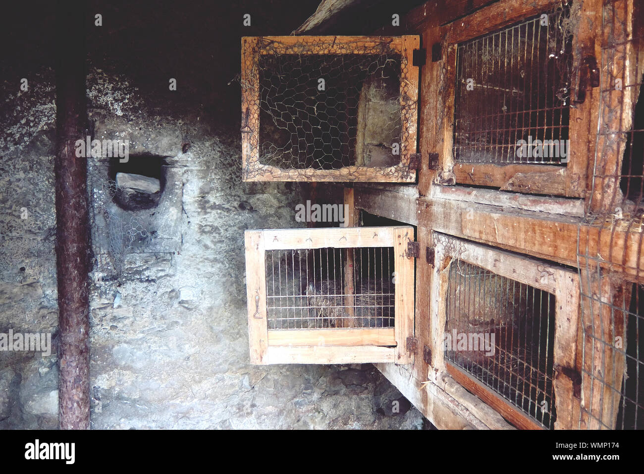 Metal cages hi-res stock photography and images - Alamy