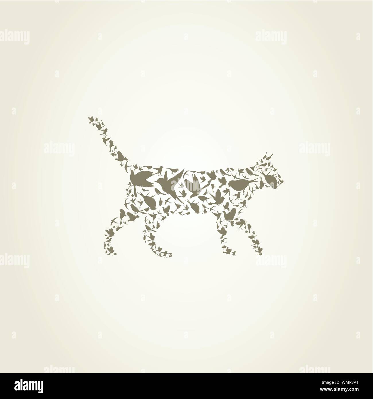 Cartoon cat bird hi-res stock photography and images - Alamy