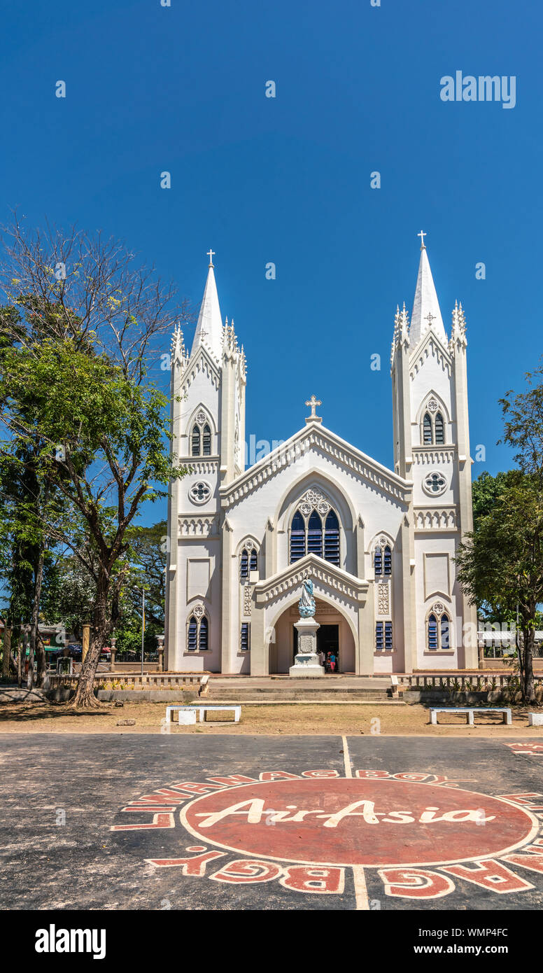 Puerto Princesa, Palawan, Philippines - March 3, 2019: Air Asia ...