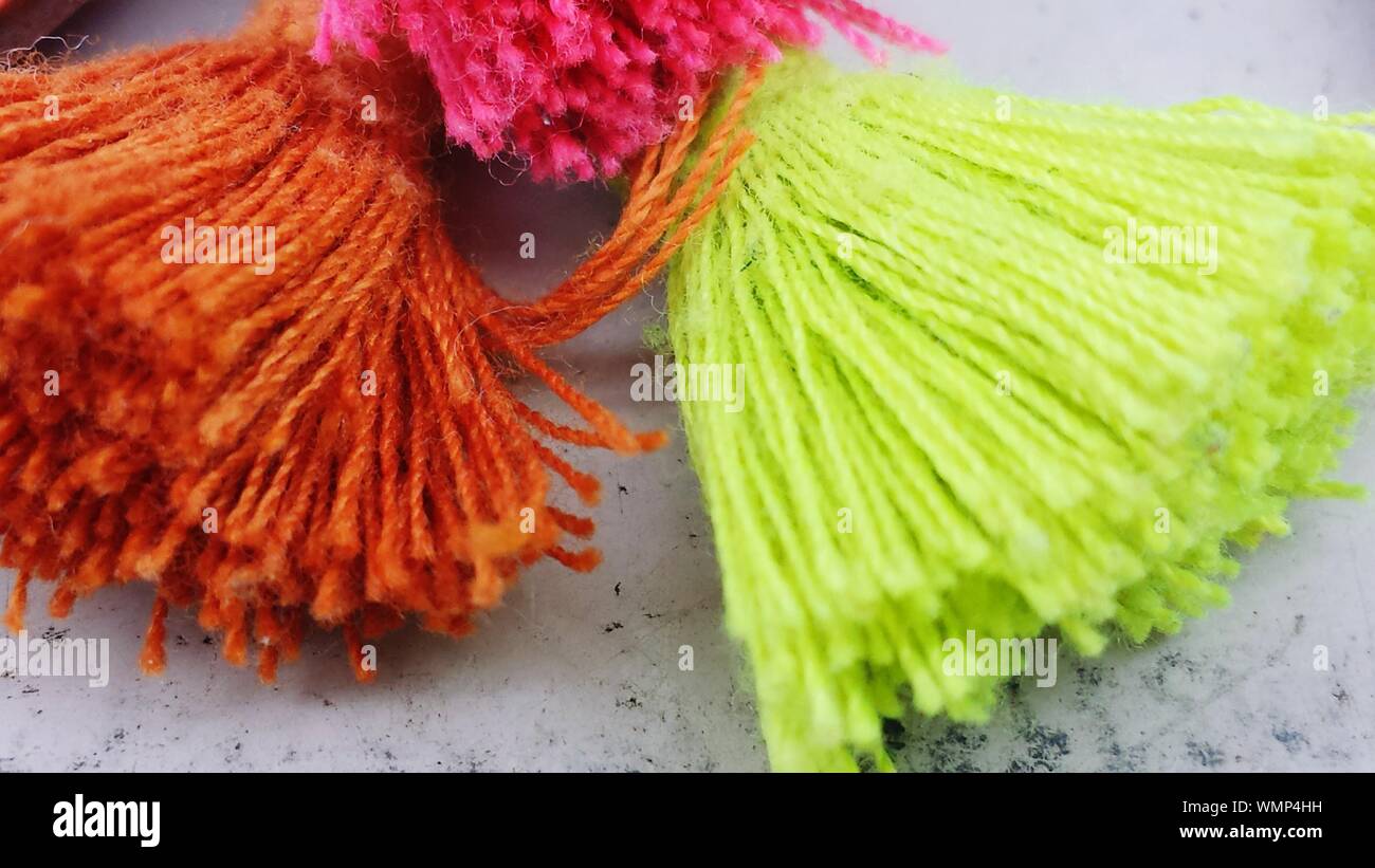 Wool tassels hi-res stock photography and images - Alamy