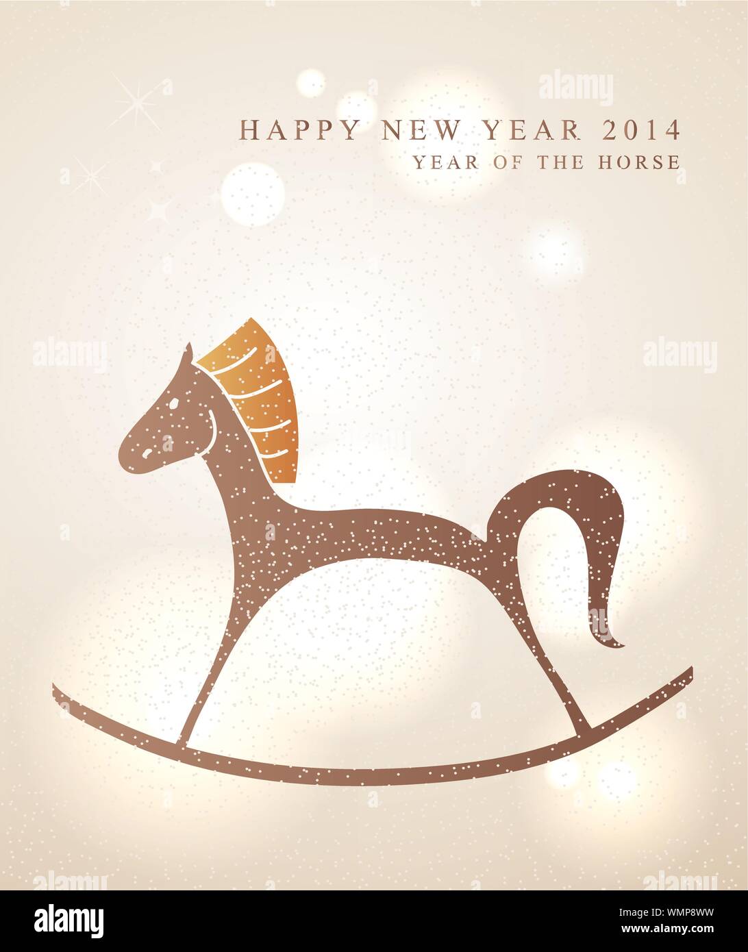 New year card color icon Stock Vector Images - Alamy