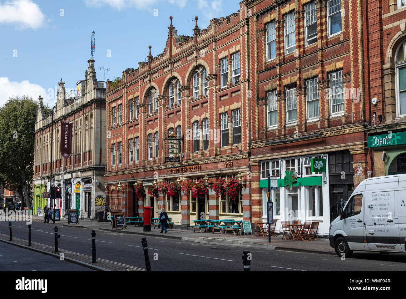 Fullers pub the old fish market bristol hi-res stock photography and ...