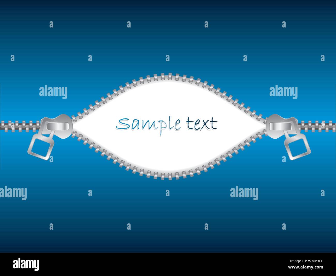 Double zipper Stock Vector Images - Alamy