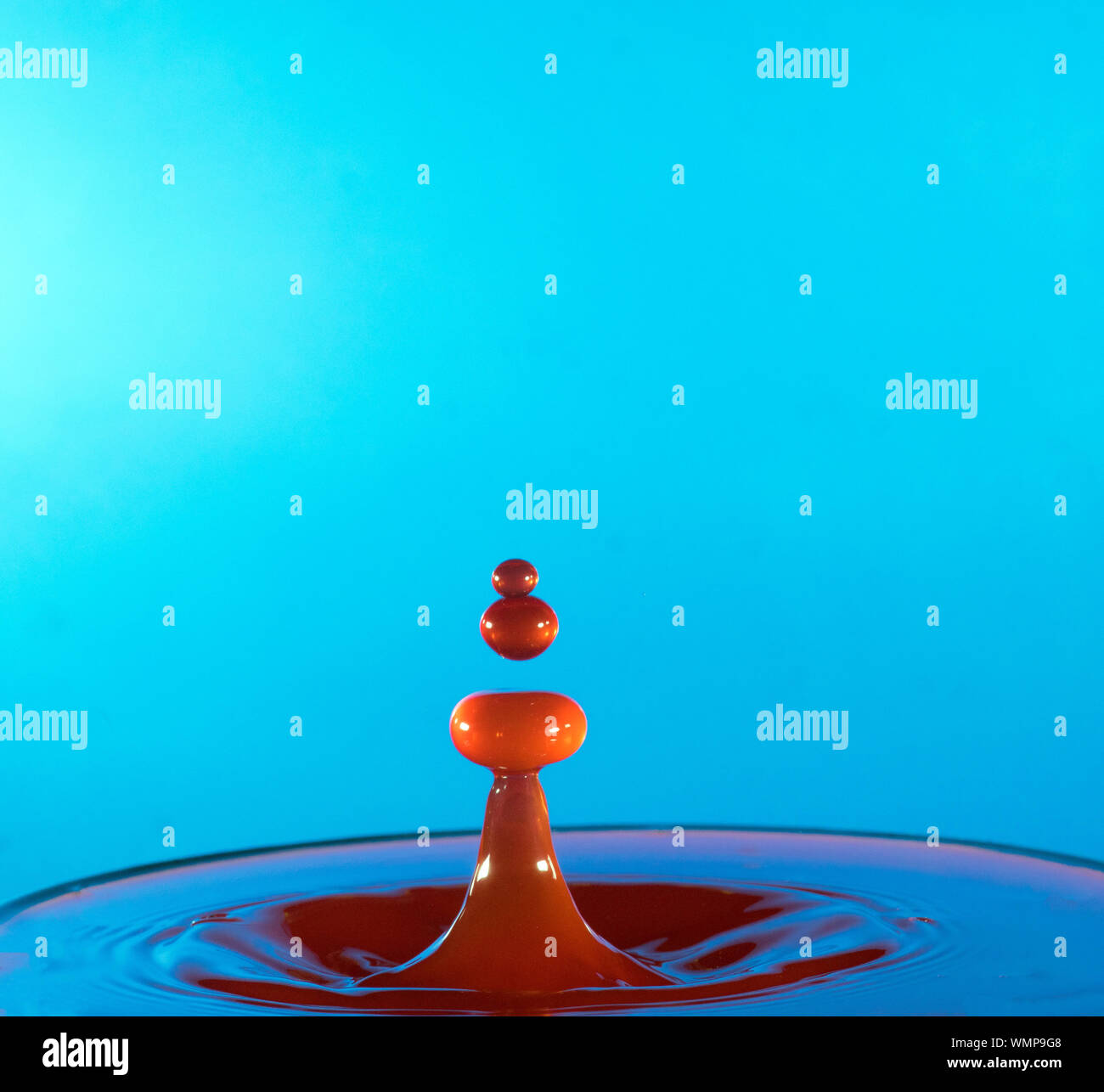 Drop red water hi-res stock photography and images - Alamy