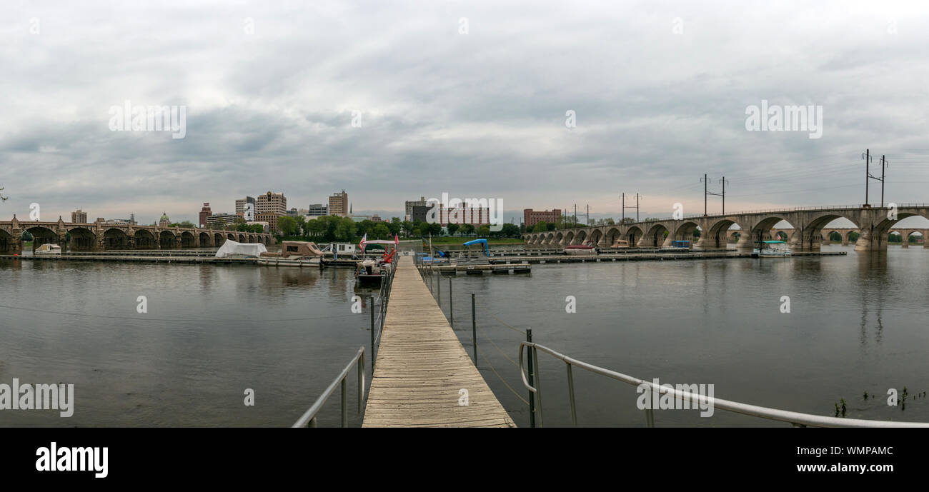 Harrisburg bridge hi-res stock photography and images - Alamy