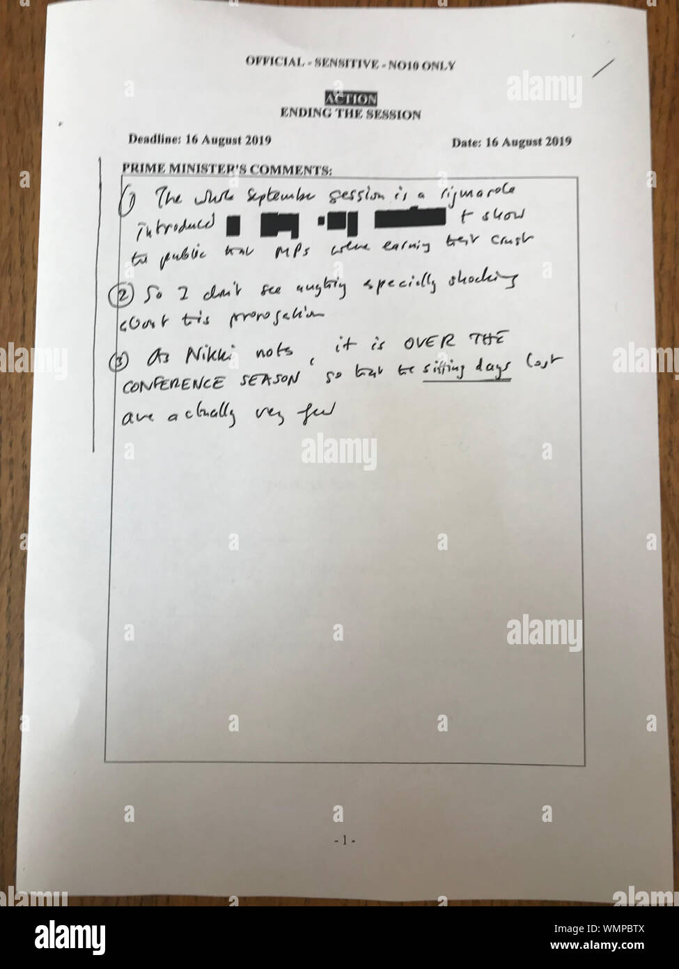 Handwritten notes hi-res stock photography and images - Alamy